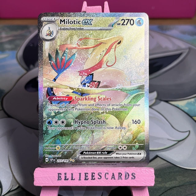 MILOTIC EX 237/191 - Pokémon TCG Surging Sparks Special Illustration ...