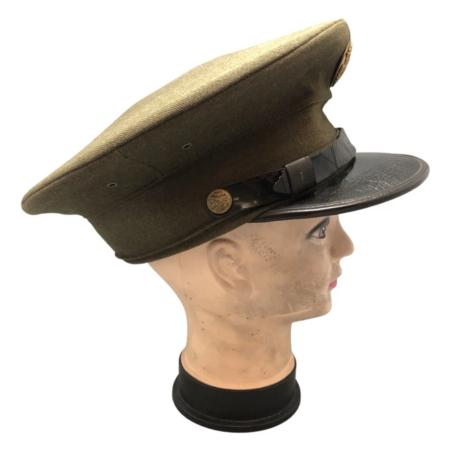 ORIGINAL WW2 US Army Enlisted Ranks Service Cap Named With Service ...