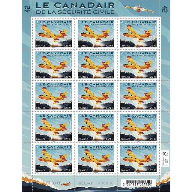 TIMBRE LE CANADAIR en feuillet de France N°F148 neuf**. EUR 29,95 ...
