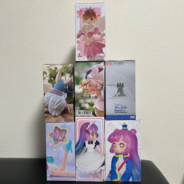 ARKNIGHTS RAILGUN ECC. Lotto di 7 set di vendita per ragazze figure ...