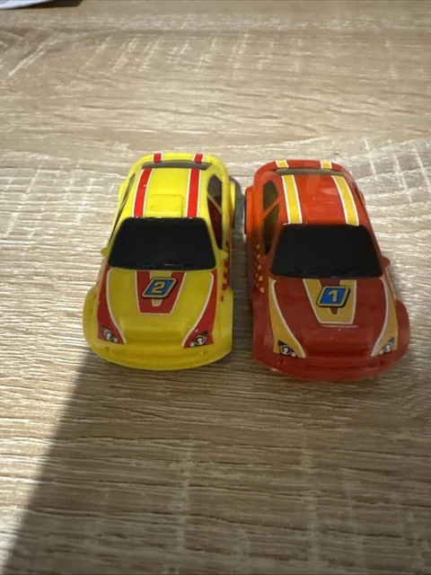 HORNBY MICRO SCALEXTRIC Rally Car, 1:64 Scale, No 1, 2 Red&Yellow £2.20 ...