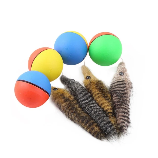 PRODUCT PETS TOY Rolling Ball Jumping Weasel Motorized Operation Beaver ...