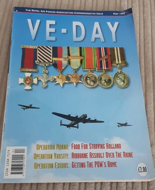 THE ROYAL AIR Forces Association Commemorative Magazine VE - DAY Issue ...