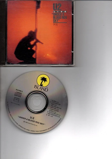 RARE CD FRANÇAIS U2 Under A Blood Red Sky EUR 8,20 - PicClick FR