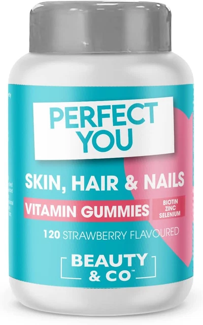 PERFECT YOU SKIN, Hair and Nails Gummies - with Biotin, Zinc & Selenium ...