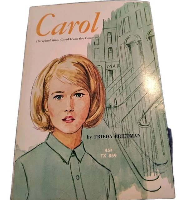 CAROL BY FREIDA Freidman -1966 Paperback- £11.33 - PicClick UK