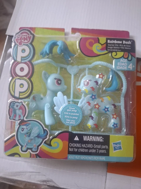 RAINBOW DASH MY Little Pony Pop Cutie Mark Magic Starter Kit Pack MLP ...