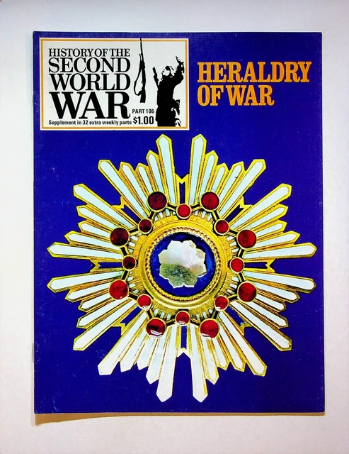 HISTORY OF THE Second World War 2nd Edition Magazine #106 FN- 5.5 1977 ...