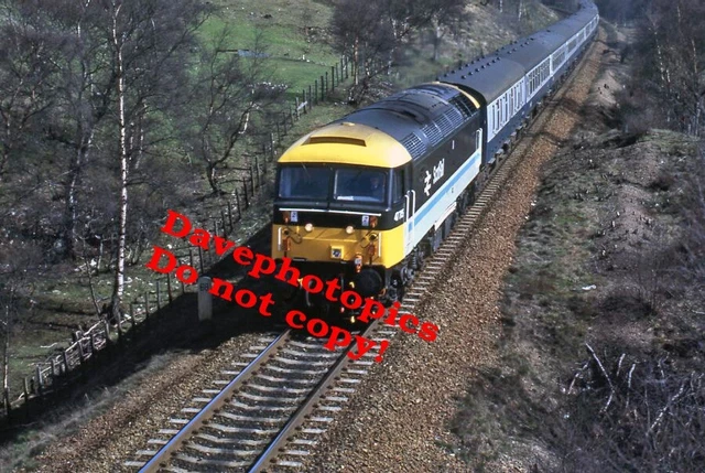 ORIGINAL 35MM Slide/ Scotland /Diesel /Train / Engine Railway 47715 Up ...
