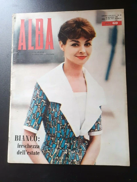 ALBA 1959 N.24 Liz Taylor. Anna Moffo. Marlon Brando. Farewell To Lyda ...