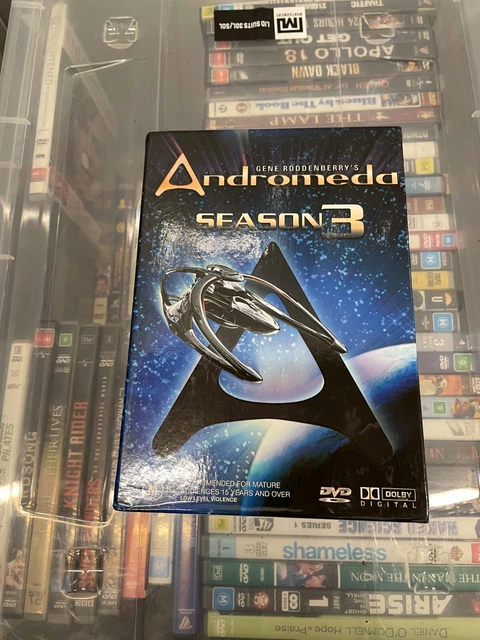 GENE RODDENBERRY'S ANDROMEDA SEASON 3 - 12 DISC DVD BOX SET -R4- vgc t234 £26.56 - PicClick UK