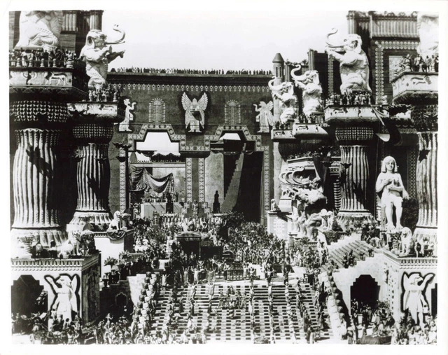 ORIGINAL VINTAGE CINEMA Still Photo Movie D.w Griffith Intolerence EUR ...