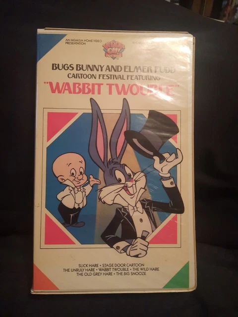 VHS WABBIT TWOUBLE Looney Tunes Bugs Bunny £6.05 - PicClick UK