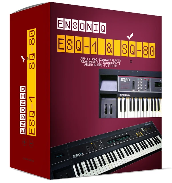 ENSONIQ ESQ-1 SQ-80 SOUNDFONTS Sf2 Sample Library sounds samples $21.99 ...