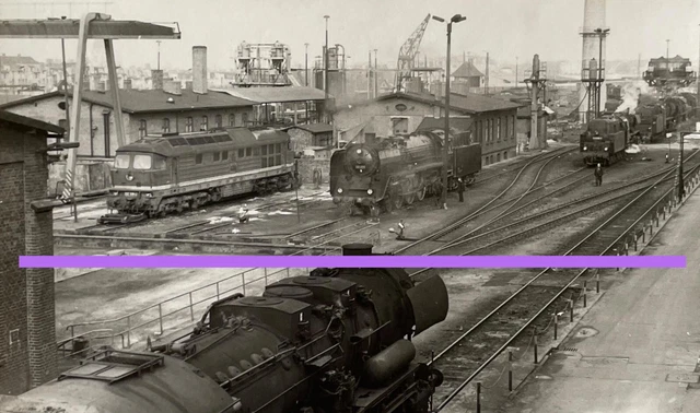 LOK IN GÖRLITZ DDR Bahnhof - Dampflok Zug Eisenbahn Bahn Reichsbahn - Foto EUR 2,99 - PicClick DE