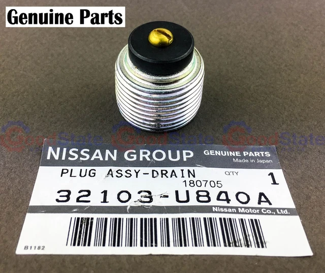 GENUINE NISSAN NAVARA D22 Gearbox Front Rear Diff Magnetic Drain Plug ...