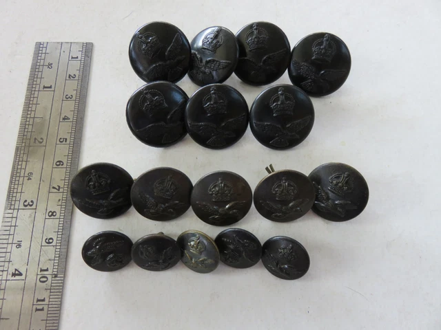 AUSTRALIAN BRITISH WW2 Era Raaf Raf Buttons Metal & Bakelite EUR 25,42 ...