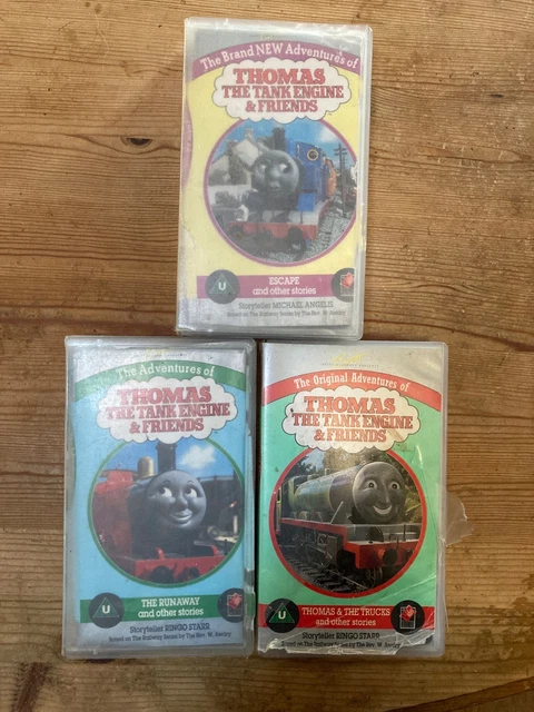 THOMAS THE TANK Engine VHS Bundle – 3 Tapes – Classic Children’s Lot ...
