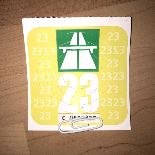 VIGNETTE SCHWEIZ 2023 Autobahnvignette gültig bis 31.1.2024 Neu EUR 37,90 - PicClick DE