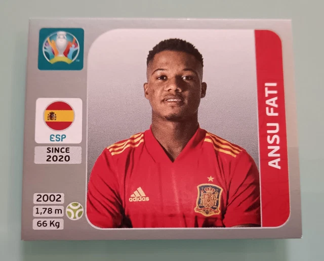 ANSU FATI FIGURINE Panini EURO 2020 SWISS PEARL EDITION Sticker MINT #529 EUR 1,99 - PicClick FR