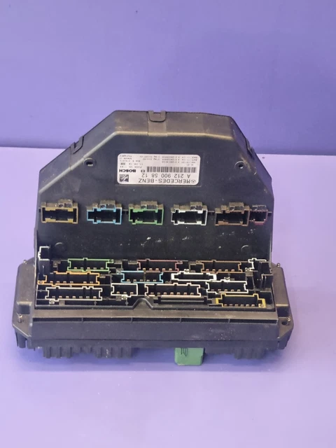MERCEDES BENZ W212 W204 fuse box control unit SAM module A2129005812 £ ...