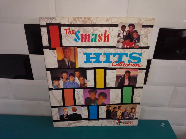 STICKER ALBUM PANINI ancien The smash hits collection manque 78 sur 144 ...