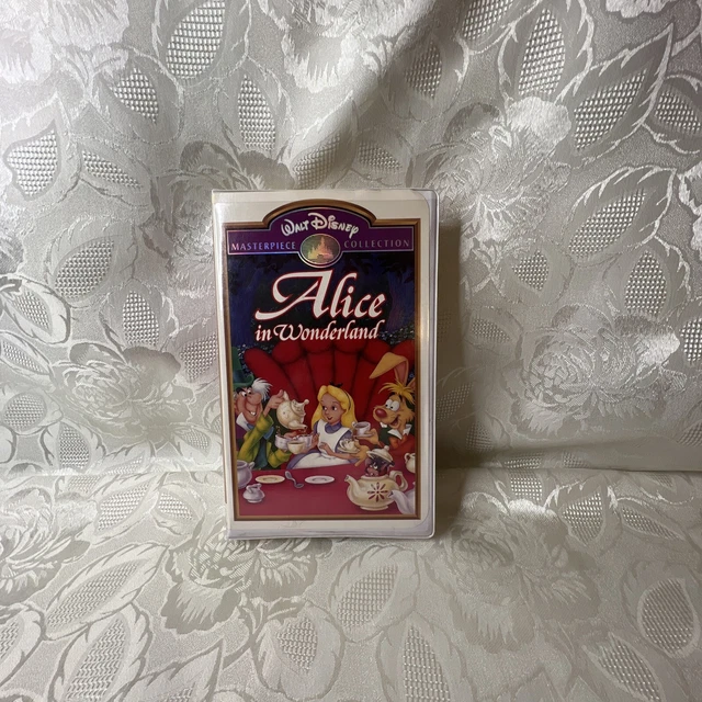 ALICE IN WONDERLAND (VHS Tape, 1997, Walt Disney Masterpiece Collection ...