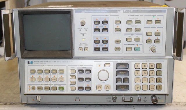 HP 8566B SPECTRUM analyzer completo EUR 184,00 - PicClick FR