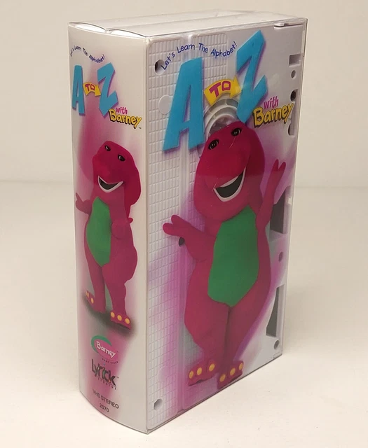 A TO Z With Barney w Howdy Friends Bonus VHS Video 2 Vintage Video Tape ...