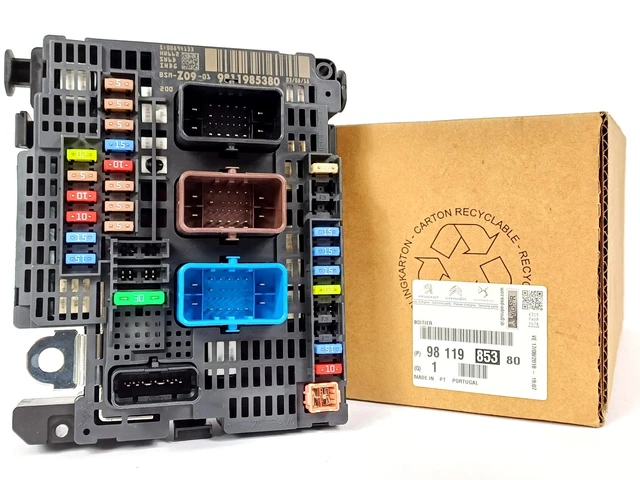 ORIGINAL PSA RELAISKASTEN BSI BSM Peugeot 508 DS5 9811985380 EUR 307,58 ...
