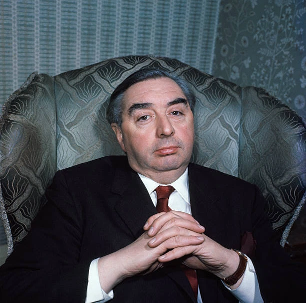 BRITISH LABOUR PARTY Politician And Deputy Leader George Brown Old ...