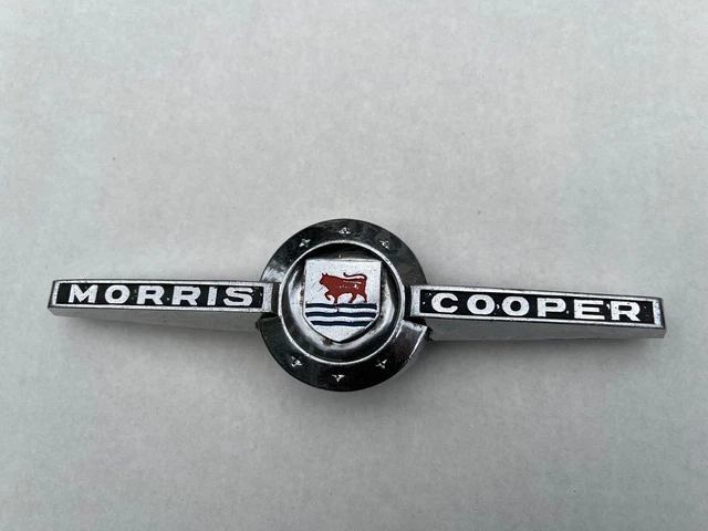 CLASSIC MINI MORRIS Cooper S Mk1 Bonnet Badge £69.00 - PicClick UK