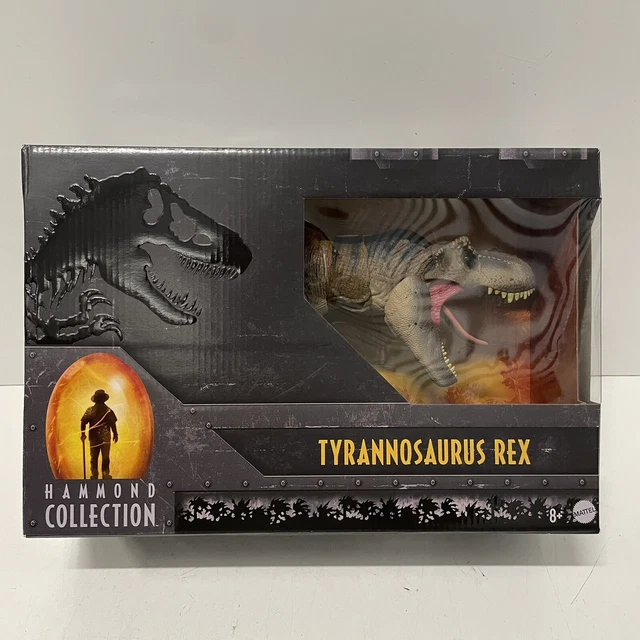 JURASSIC WORLD HAMMOND Collection T-Rex Tyrannosaurus Rex Figure ...