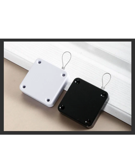 2X AUTOMATISCHER TÜRSCHLIESSER weiß EUR 10,49 - PicClick DE