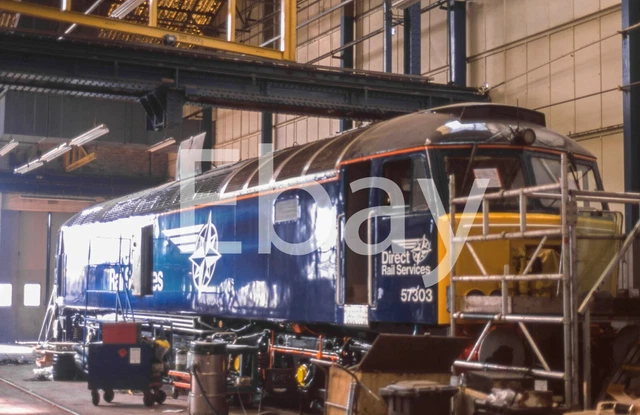 35MM RAILWAY SLIDE Class 57 57303 Copyright to Buyer £4.89 - PicClick UK