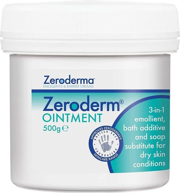 ZERODERMA® - UNGUENTO Zeroderm 500 g ~ 3 in 1 emolliente, additivo bagno e sapone*** EUR 21,61 ...