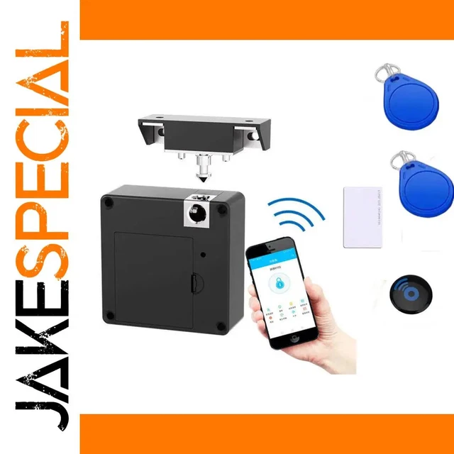 SMART NFC RFID Cabinet Lock for Double Doors EUR 62,39 - PicClick FR