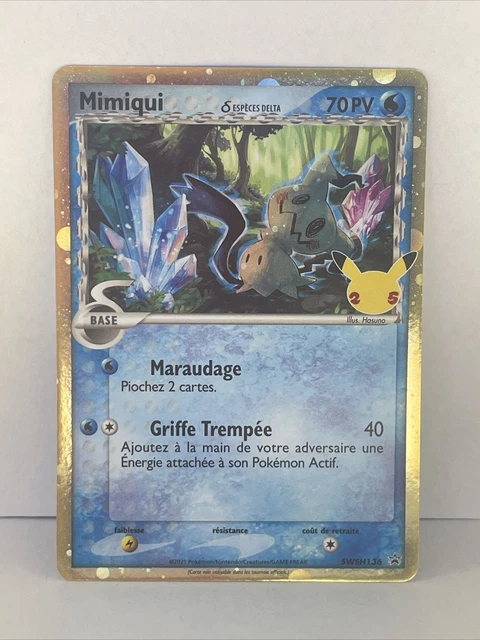 A7 CARTE POKÉMON Mimiqui Gold SWSH136 EUR 14,90 - PicClick FR