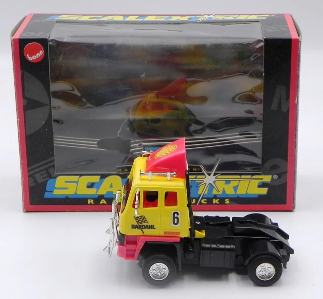 SCALEXTRIC LORRY TRUCK Grand Prix Bardahl slot car 1:32 Ref. C491 ...