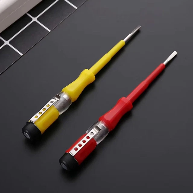 PROBE PEN ELECTRIC Circuit Tester Screwdriver Voltage Tester Test Pen ...
