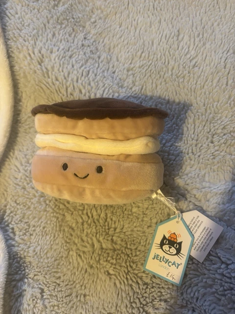 JELLYCAT PRETTY PATISSERIE Eclair RETIRED *BUNDLE LISTED* £52.70 ...