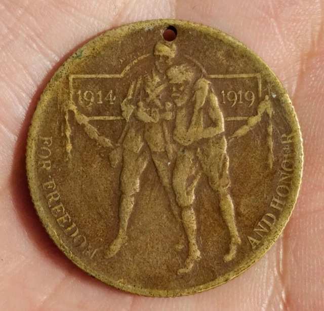 SCARCE WW1 ANGLO- Indian Peace Medal/ Token £10.00 - PicClick UK