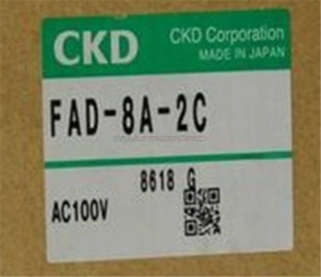 CKD 1PC SOLENOID Valve FAD-8A-2C New iz EUR 76,18 - PicClick FR