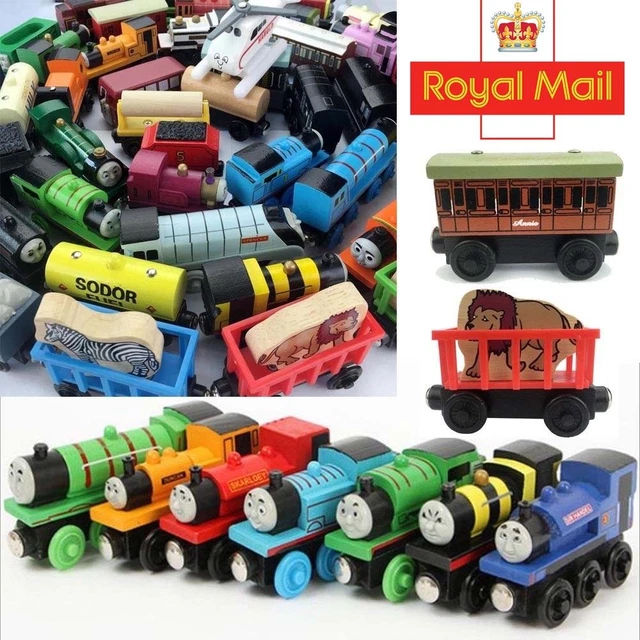 THOMAS& FRIENDS THE Tank Engine Tender Wooden Magnetic Railway Kids ...