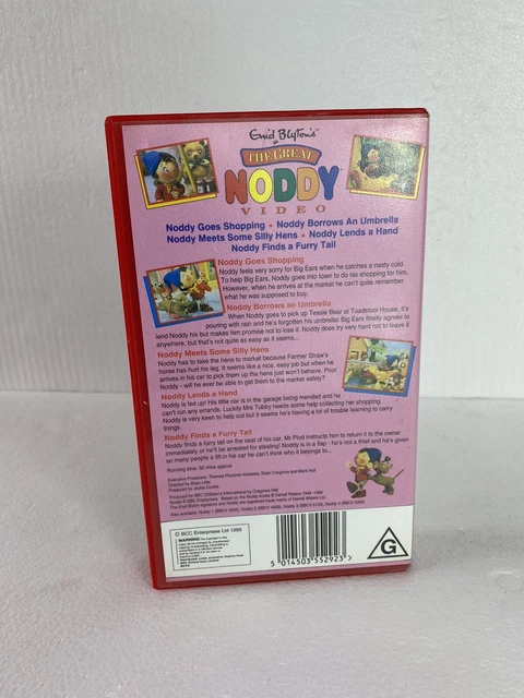 THE GREAT NODDY Video VHS 1995 - Free Post £13.38 - PicClick UK