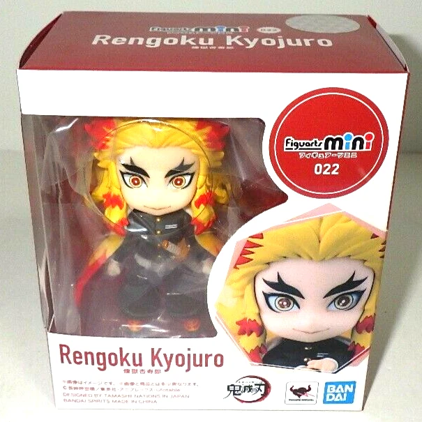 BANDAI FIGUARTS MINI Demon Slayer Kimetsu no Yaiba Kyojuro Rengoku ...