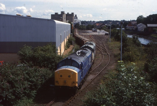 ORIGINAL 35MM BRITISH Railway B.r Slide - Class 37 37203/178 At Ipswich ...