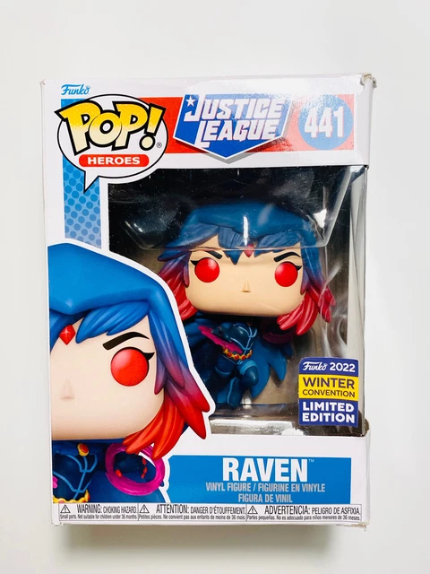FUNKO POP DC Heroes Justice League Raven 2022 Pre-ordine convention ...