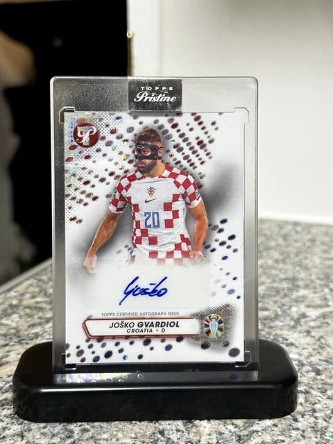TOPPS PRISTINE ROAD To Euro 2024 Josko Gvardiol Croatia Autograph V3 ...