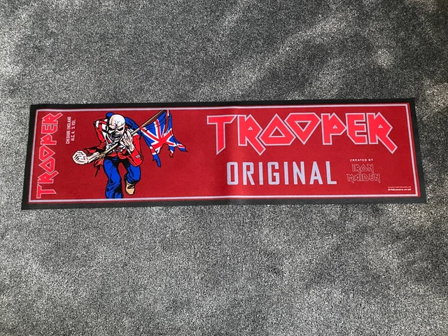 IRON MAIDEN TROOPER Beer Official Robinson's Brewery 2024 BAR RUNNER ...